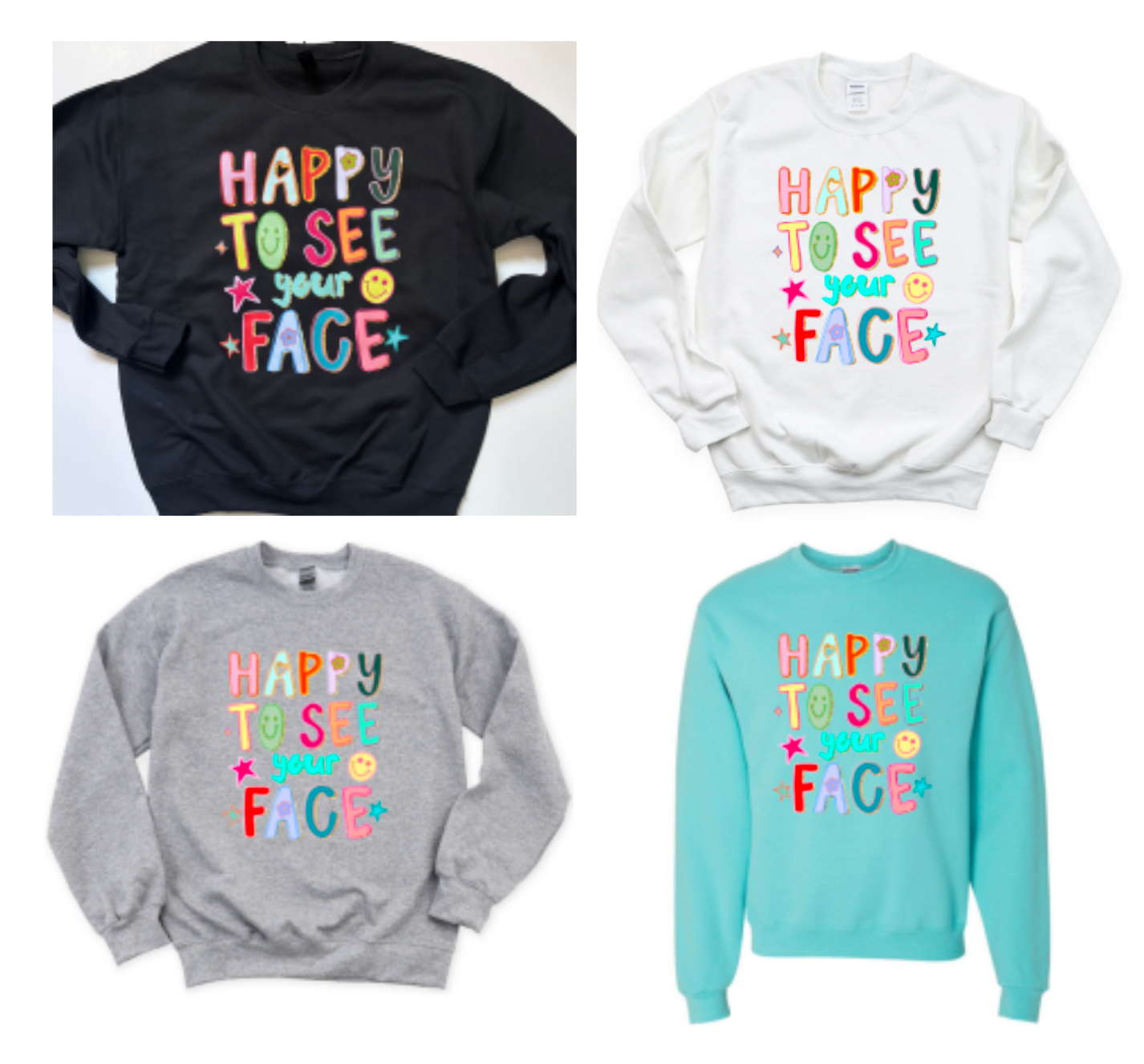 Happy to See Your Face – Breezy Co Designs